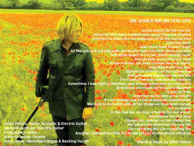 The Search For The Real Life – (Song) – The Alarm Archive